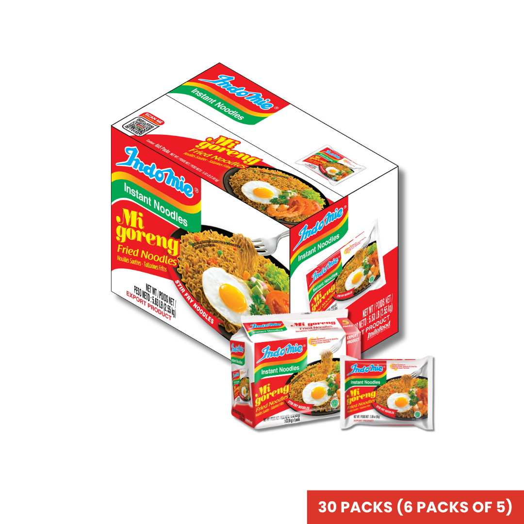 Merchandise Bundle Indomie Mi Goreng Fried Noodle Original - 30 Packs ...