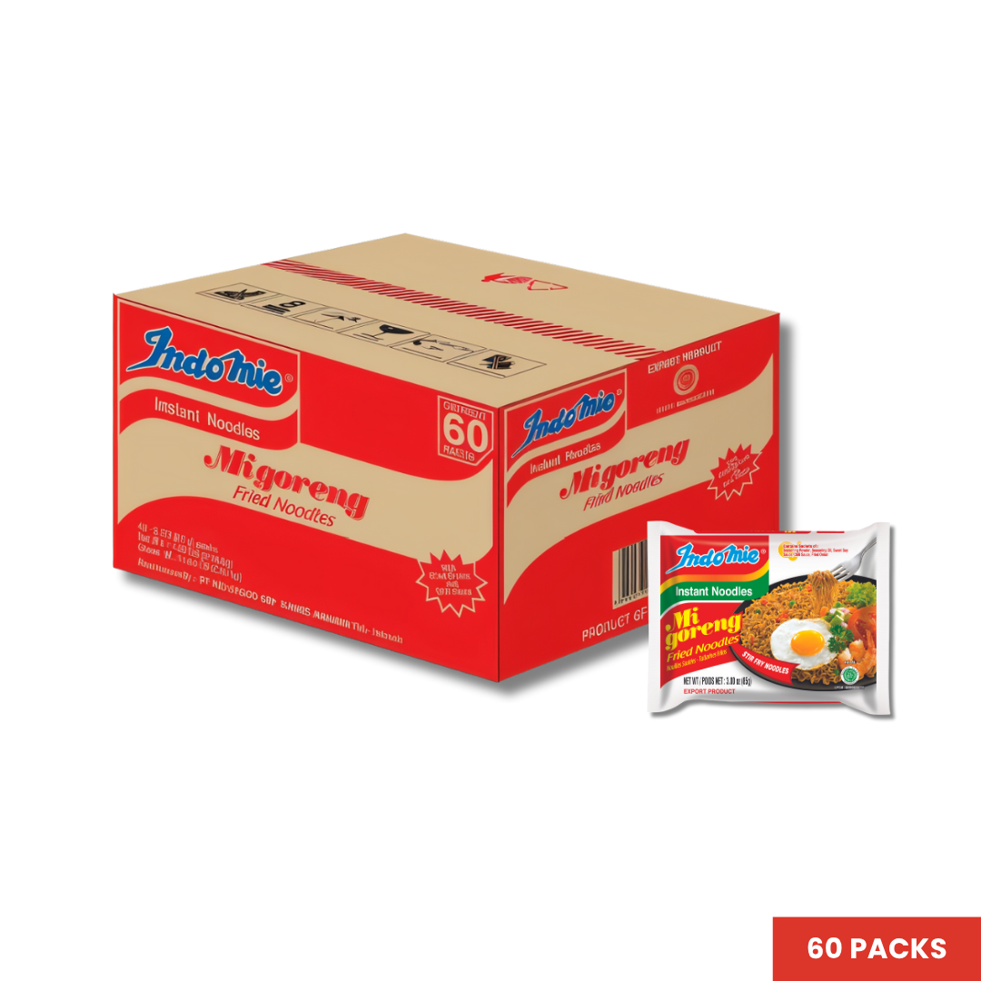 Indomie Mi Goreng Noodles - 60 Pack, Original Single Pack – indomie.us